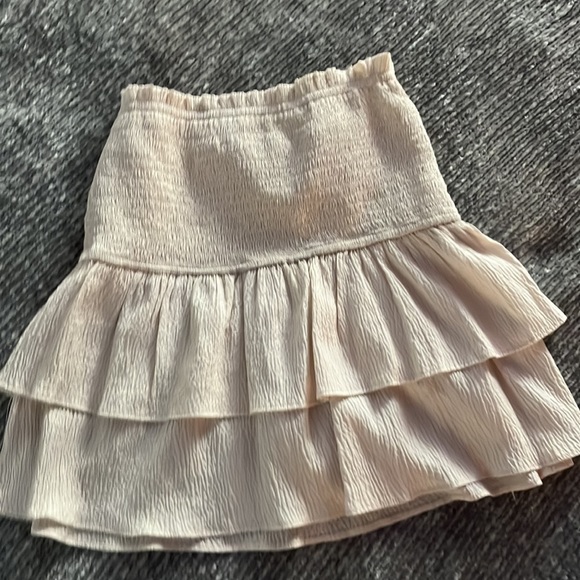 The Impeccable Pig | Skirts | The Impeccable Pig Cream Colored Skirt ...